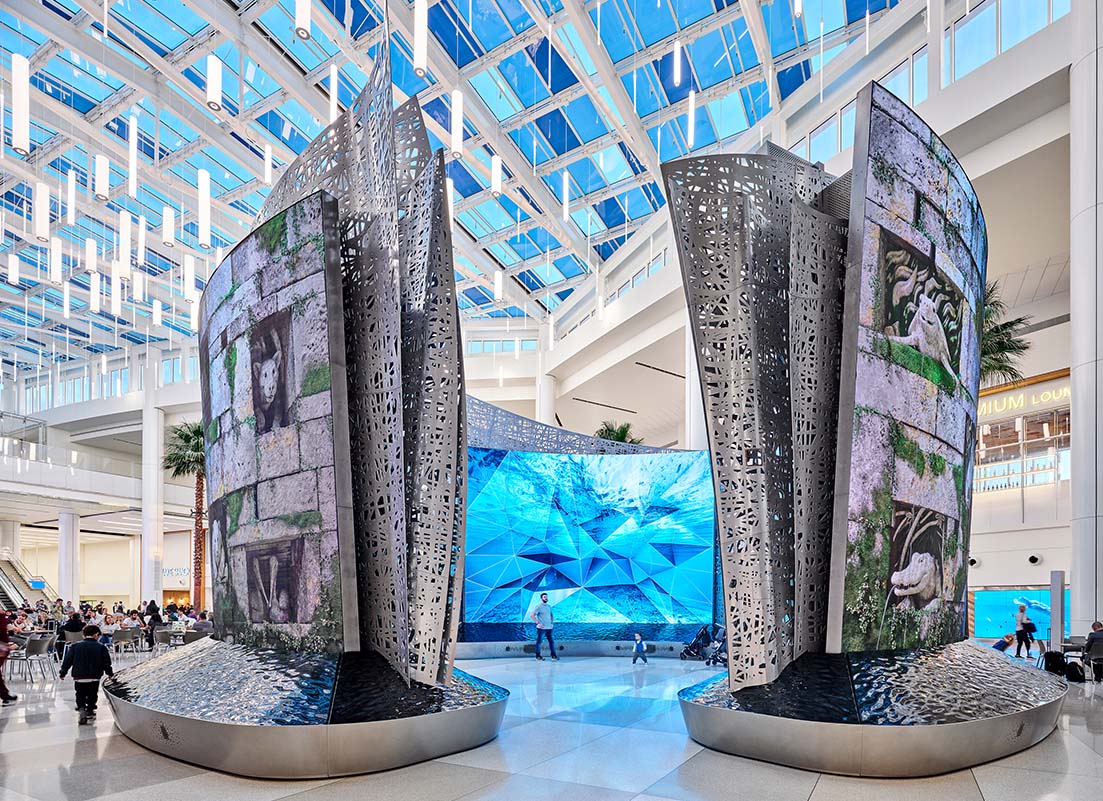 Global Signage Awards Recognize Burns’ Airport Multimedia Innovations ...